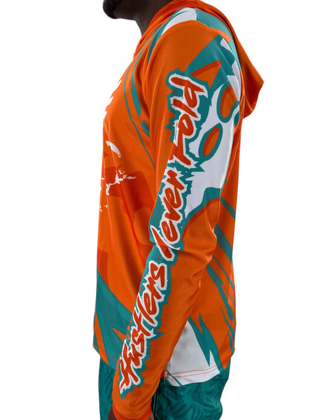 HNF NAUTICAL RASHGUARD – Hustlers Never Fold